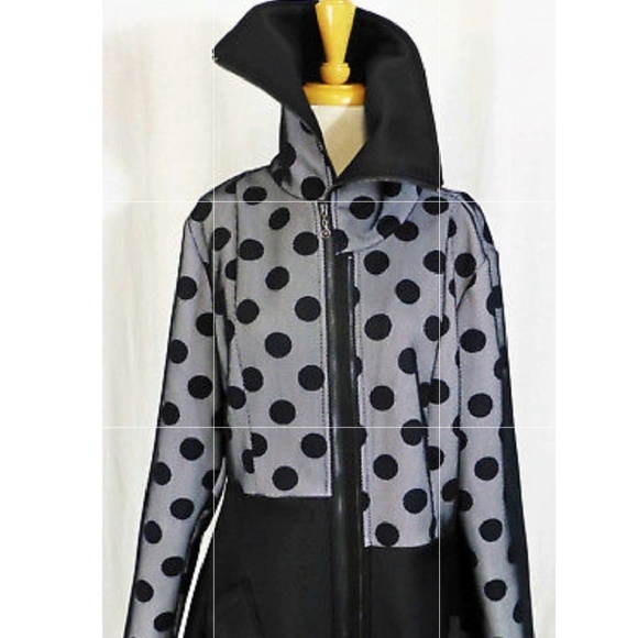 Samuel Dong | Jackets & Coats | Samuel Dongs Polka Dot Jacketdress ...